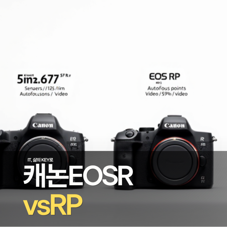 캐논 EOS R vs EOS RP 스펙 크기 무게 비교해보자 : 네이버 블로그