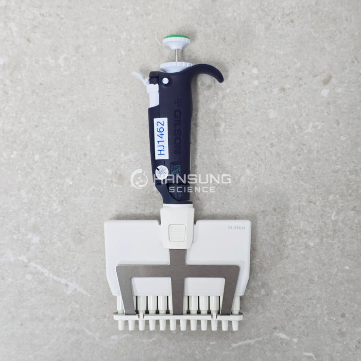 GILSON Pipetman L Multichannel Pipette 12ch 20-300µL , 멀티채널 마이크로피펫 ...