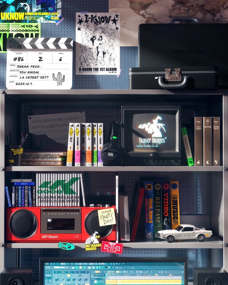 [UKNOW]유노윤호 The 1st Album 【I-KNOW】 Spoiler Poster 공개 : 네이버 블로그
