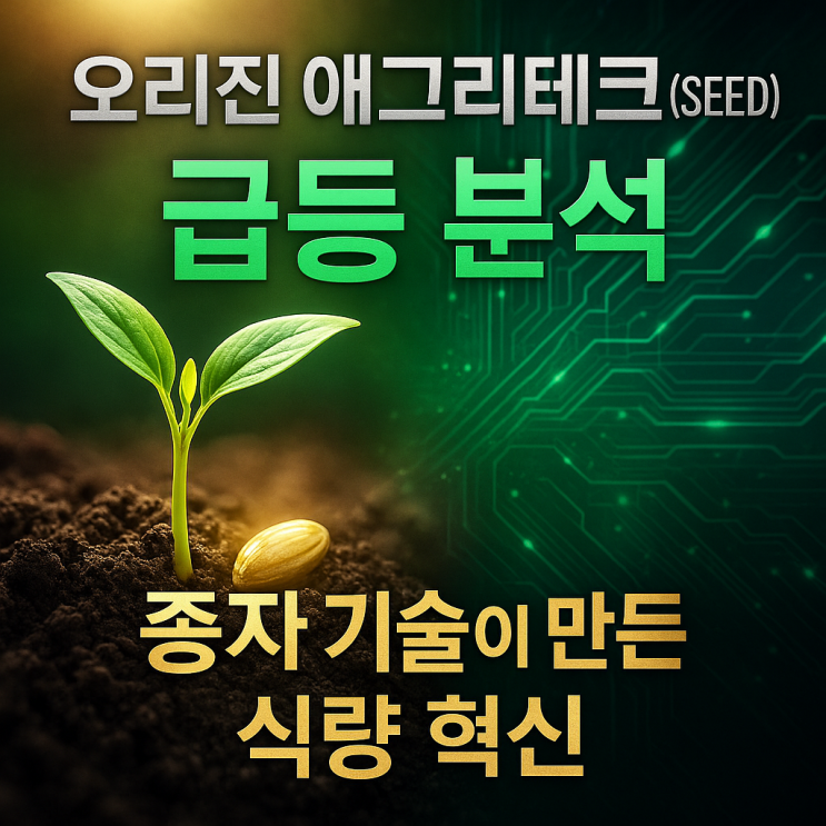 오리진 애그리테크(Origin Agritech, SEED) 급등 분석 – 종자 기술이 만든 식량 혁신 : 네이버 블로그