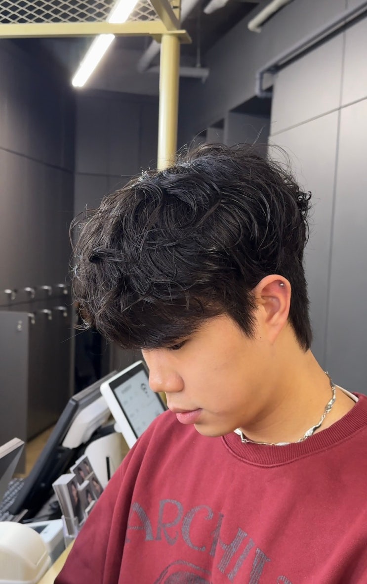 용인 수지 성복역미용실 남자들이 원하는 시스루쉐도우펌 댄디컷 아이디헤어 수지성복점 지섭 부원장 : 네이버 블로그