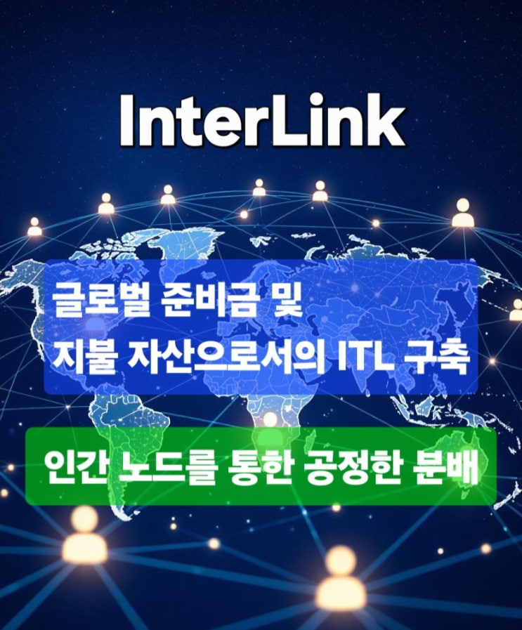 인터링크(InterLink) 핵심 팀 비전... 글로벌 준비금 및 지불 자산으로서의 ITL 구축 : 네이버 블로그