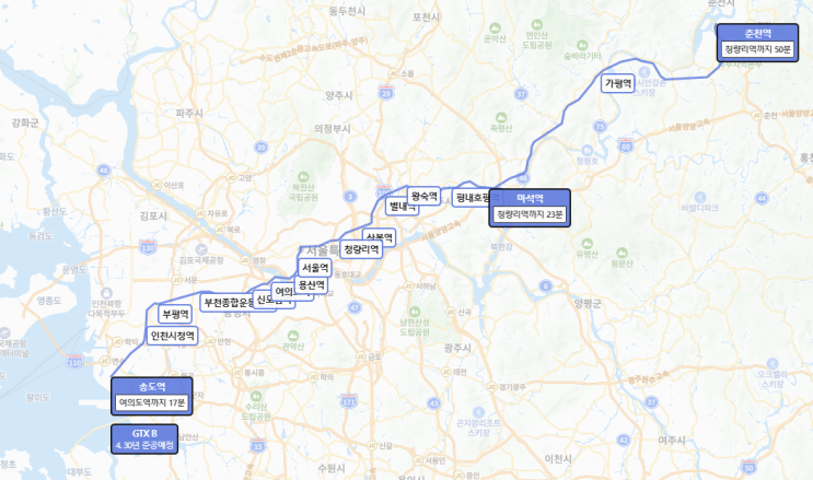 인천광역시 미추홀구_GTX-B, 인천발 KTX : 네이버 블로그