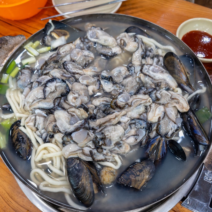 논산 강경해물칼국수 맛집 양 푸짐한 가성비 최고 방문기 : 네이버 블로그