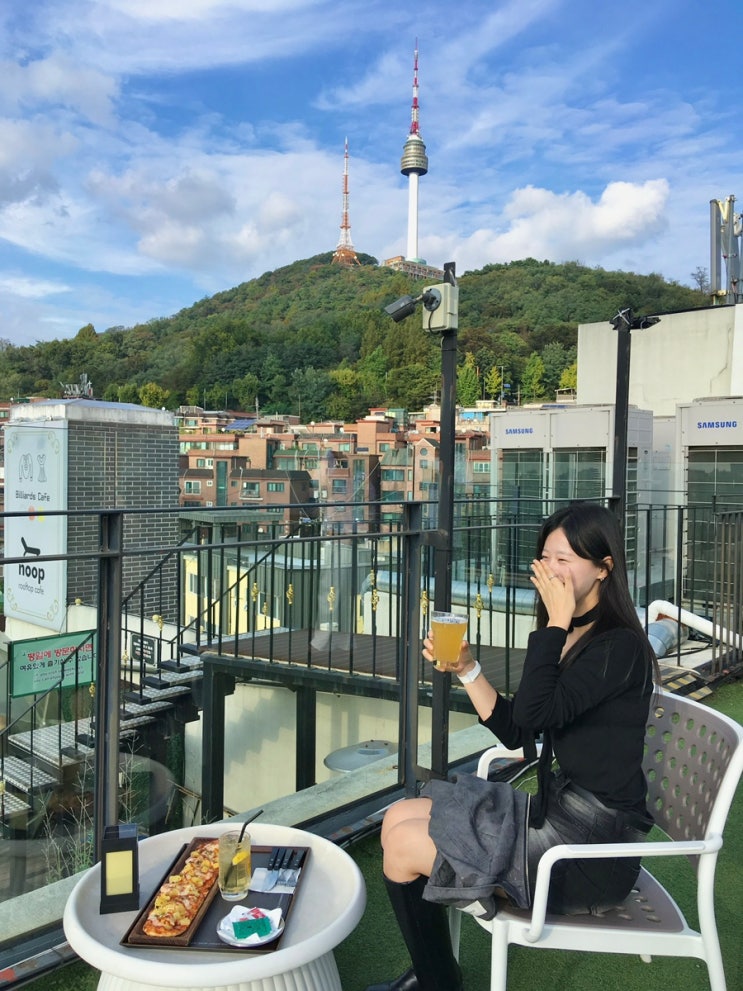 해방촌 루프탑 피맥집 noop눕 다녀왔어요 : 네이버 블로그