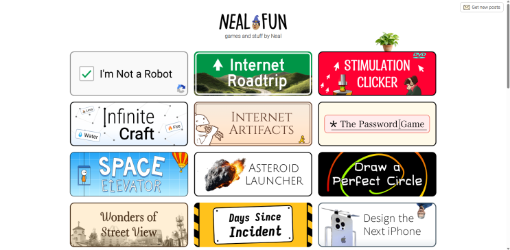 [NEAL.FUN] 킬링타임용 신박한 게임 추천! : 네이버 블로그