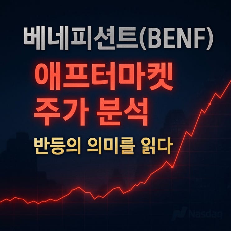 베네피션트(Beneficient, BENF) 주가 분석 – 애프터마켓에서 포착된 반등의 의미 : 네이버 블로그