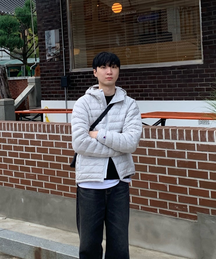 챔피온 Champion 25FW 경량 패딩 리뷰 남자 패딩추천 & 아우터 스타일링 : 네이버 블로그