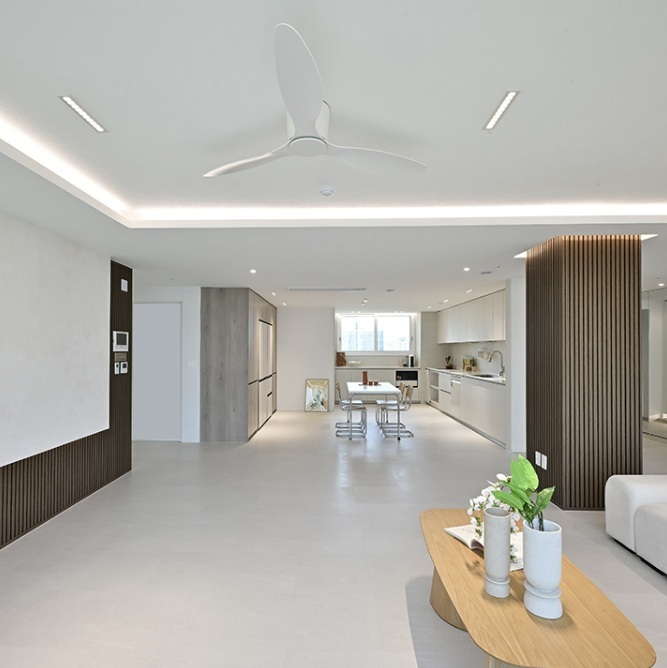 파주시 가람마을 인테리어, 철거할 수 없는 기둥을 활용한 45평 : 네이버 블로그