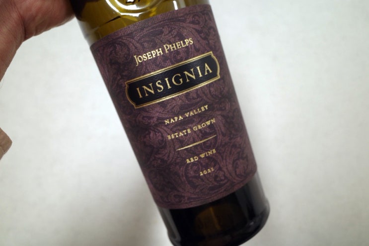 Joseph Phelps , 'Insignia' 21(조셉 펠프스, '인시그니아') : 네이버 블로그