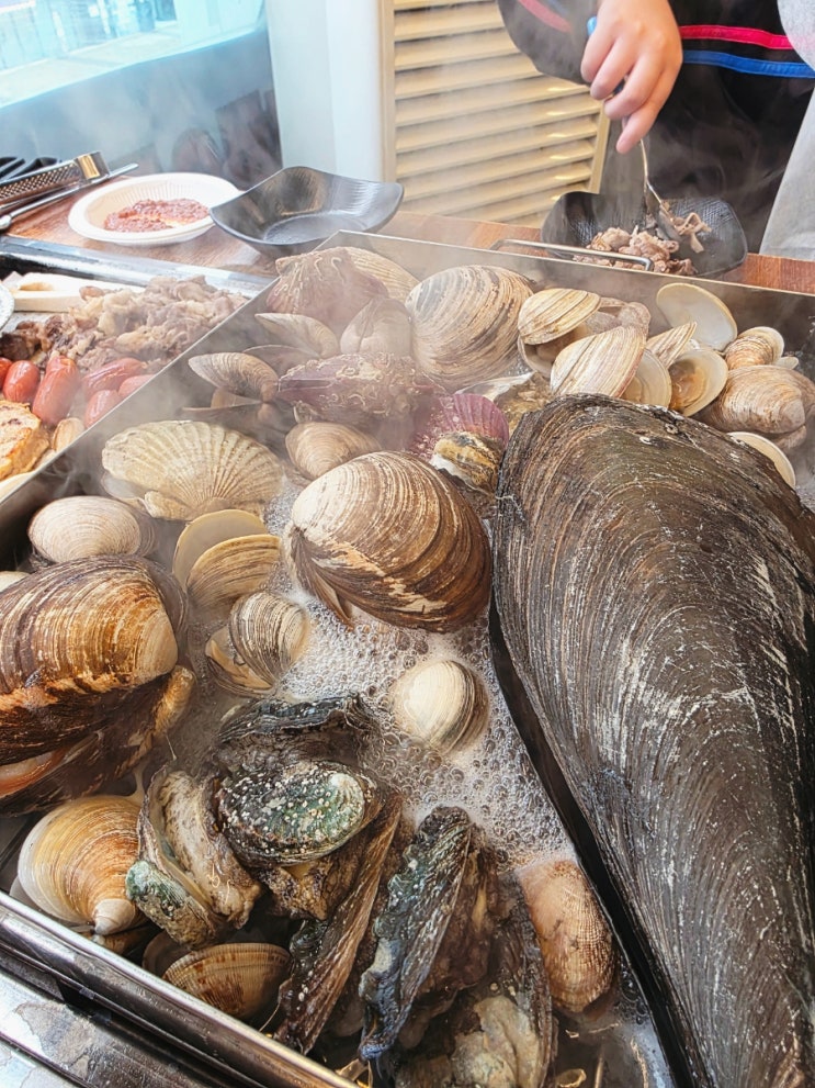 배곧 맛집 무한리필 조개구이 시흥배곧점, 조개찜도 푸짐하게! : 네이버 블로그