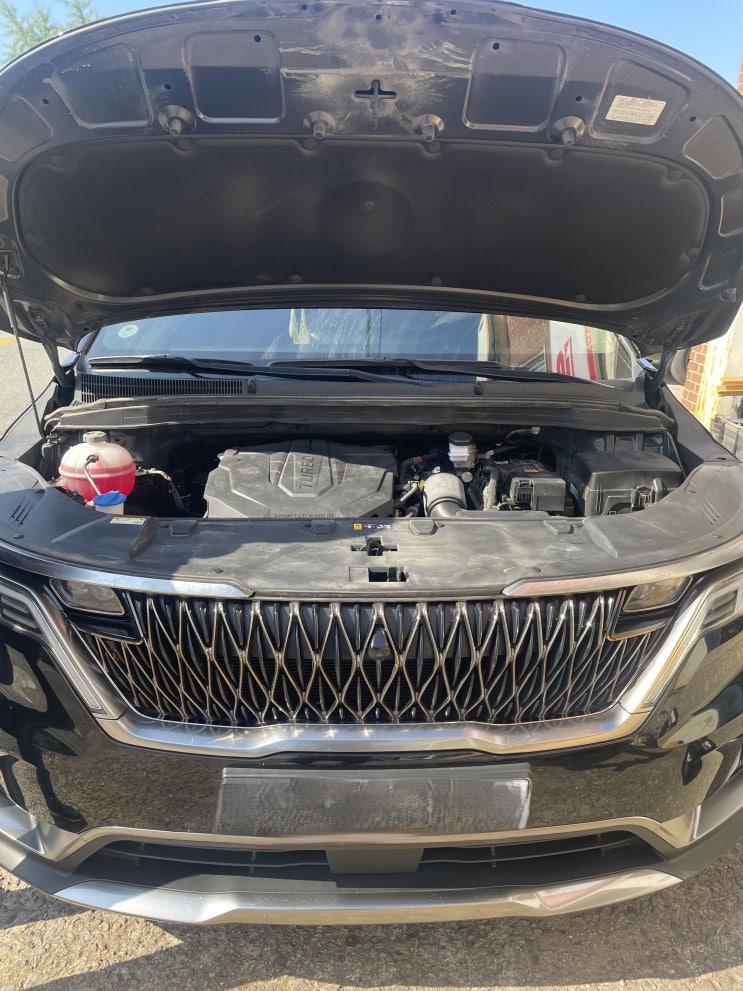 나주밧데리[나주배터리] 기아 카니발 KA4 밧데리(AGM80) 교체 / 매장 방문 교체 : 네이버 블로그