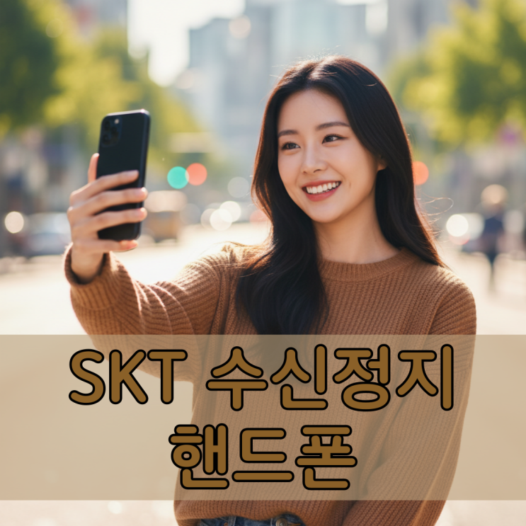 SKT 수신정지 핸드폰 선불유심 개통방법 정리 : 네이버 블로그