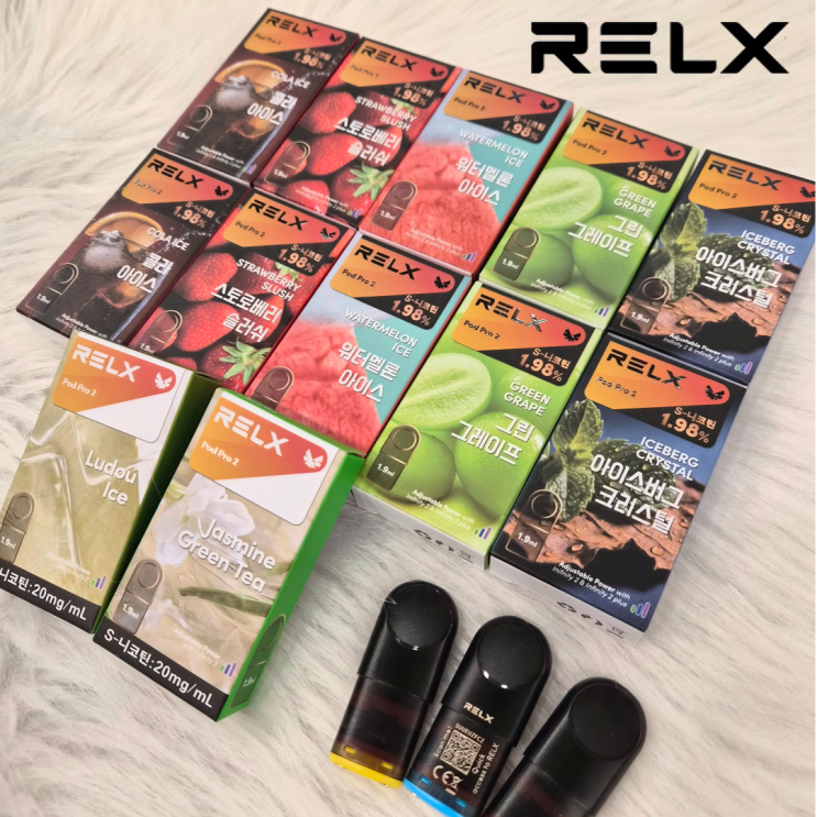 RELX 릴렉스 전자담배 2% 고농도 팟 신상 딸기, 콜라 등!! : 네이버 블로그