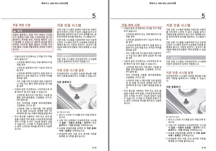 제네시스 G80 RG3 2026년형 기능 변경 #2/4 : 네이버 블로그