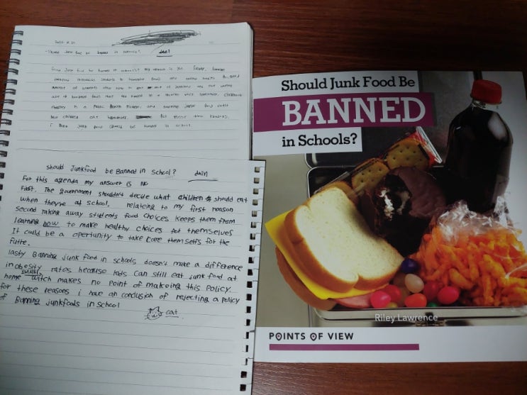 《Debate/Speech》 [아젠다-Should junk food be banned in schools?] : 네이버 블로그