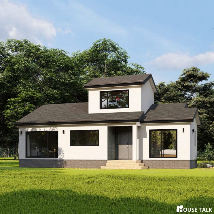 울진 30평대 전원주택 건축 설계도면부터 디자인까지 심플하게 연출한 목조주택 : 네이버 블로그