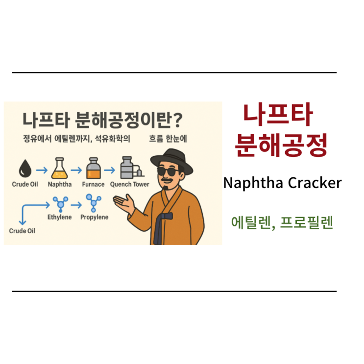 나프타 분해공정이란? (Naphtha Cracking) 석유화학의 구조와 원리 쉽게 정리 : 네이버 블로그