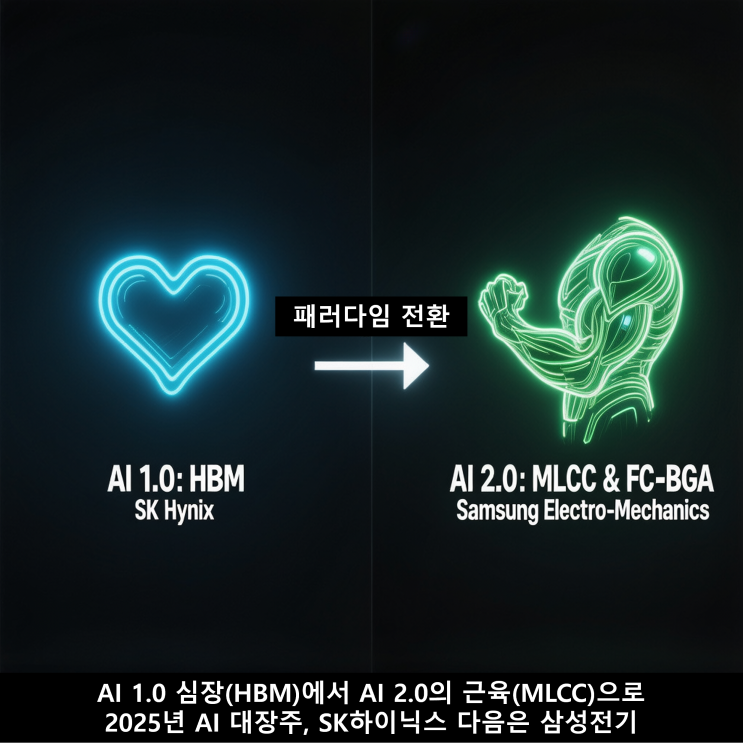 🔥 2025년 AI 대장주, SK하이닉스 다음은 '삼성전기'입니다. (HBM 다음 MLCC, FC-BGA, 휴머노이드 로봇 수혜주 긴급 분석) : 네이버 블로그