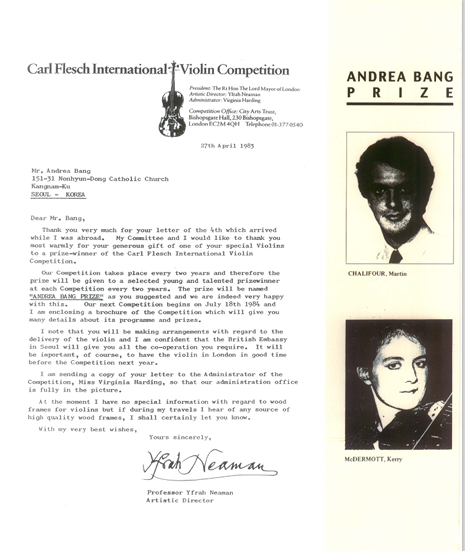 Carl Flesch Intemational Violin Competition : 네이버 블로그
