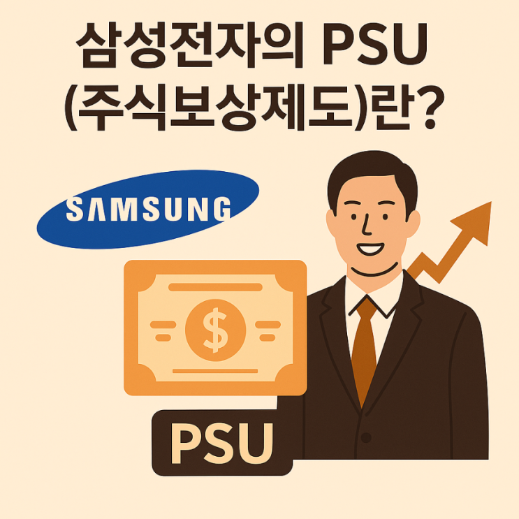 삼성전자의 임직원 주식보상제도(PSU: Performance Share Unit) 도입 : 네이버 블로그