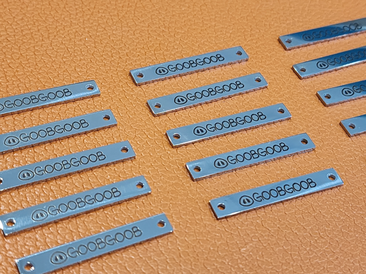 핸드메이드 브랜드를 위한 금속 라벨 소량 제작 : 네이버 블로그