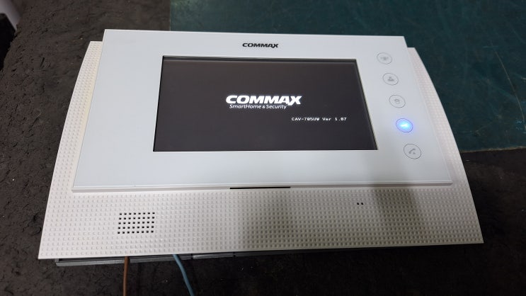 서울시 구로구 구로동 코맥스 비디오폰 CAV-705UW 전원 고장 수리. : 네이버 블로그