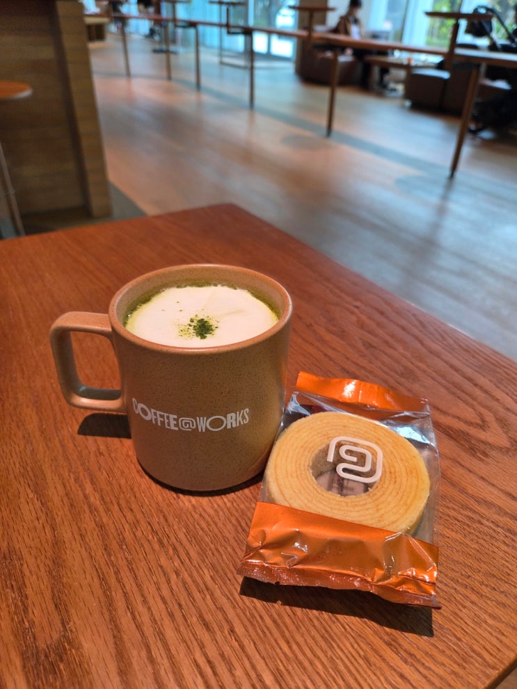 공덕역 카페 추천] 작업하기 좋은 카페 커피앳웍스 경의선숲길 내돈내산 솔직 후기 : 네이버 블로그