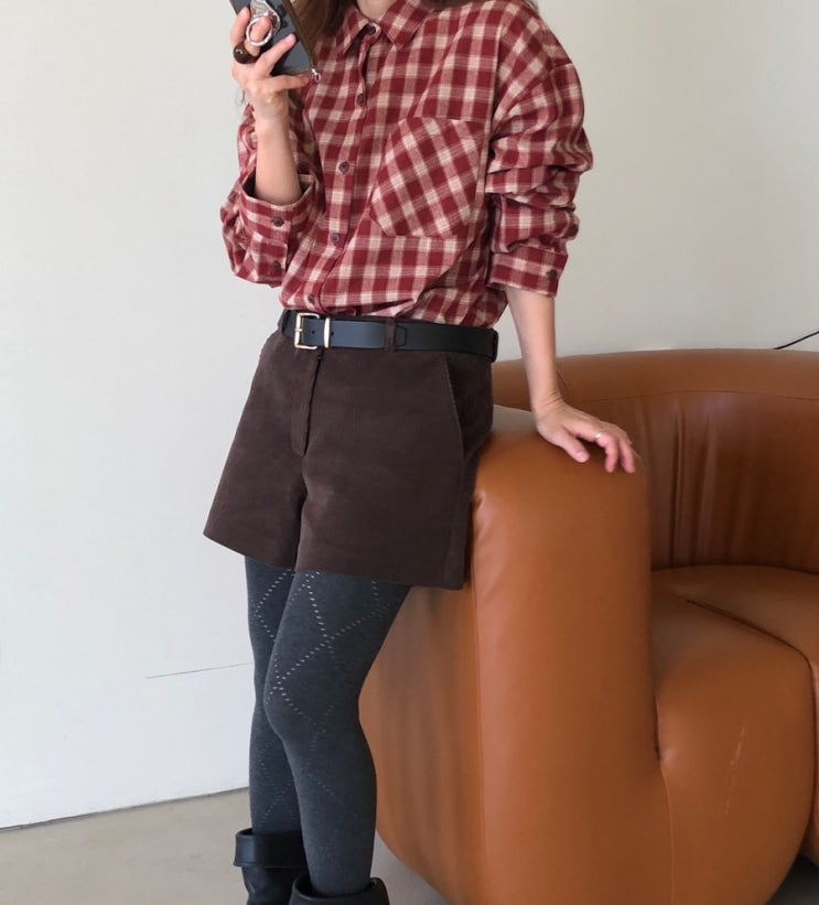 [ LELAPIN PICK ] FW 체크 셔츠 (2COL) : 네이버 블로그