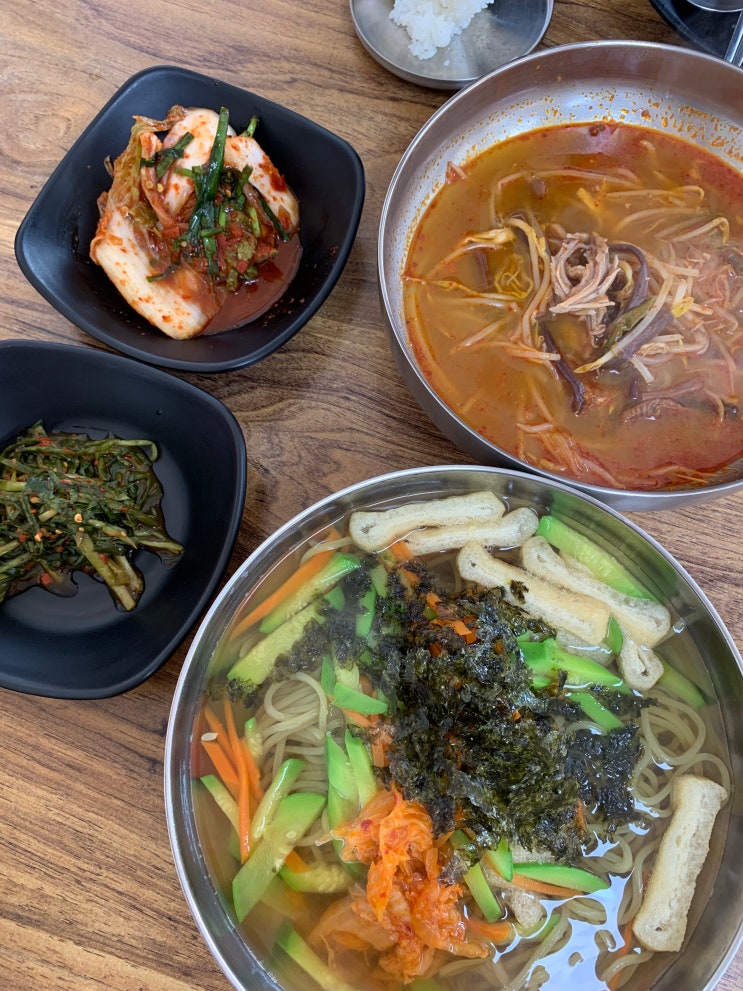 당진 서리태 콩국수 거리 면천읍성촌콩국수 닭개장 잔치국수 후기 : 네이버 블로그