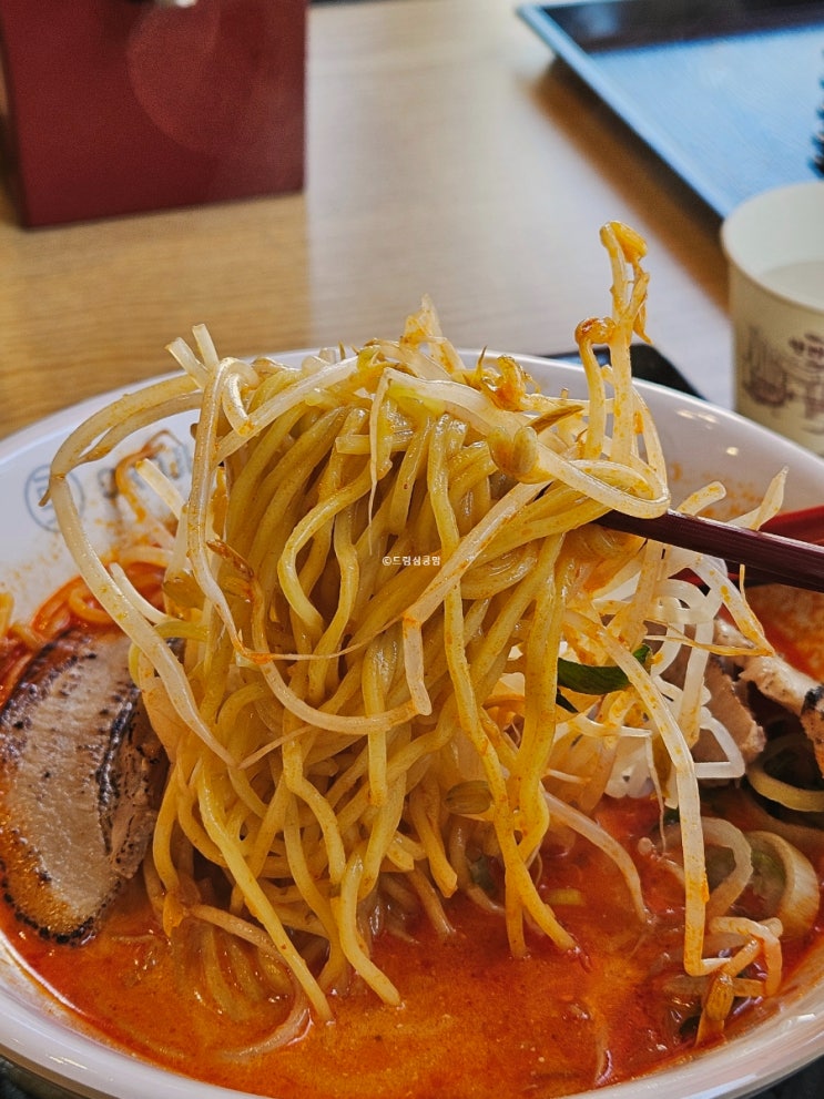 시흥 장현맛집 장곡동라멘 오로지라멘 매운돈코츠라멘 맵지않고 깔끔한 정성스러운 한끼 : 네이버 블로그