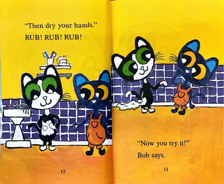 [원서추천]I Can Read: Pete the Kitty Wash your Hands p.13-24 : 네이버 블로그