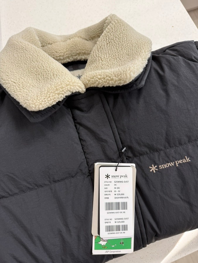 쇼핑# 스노우피크 패딩 25FW 여성 카라 부클넥 헤비 다운 자켓 후기 : 네이버 블로그