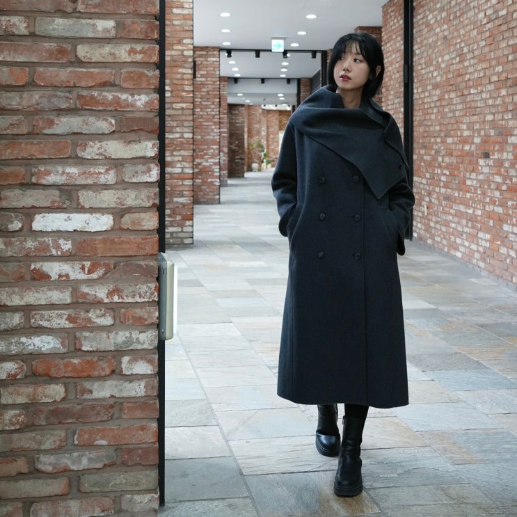 29cm 겨울 캐시미어 롱코트 추천, 대세 머플러코트 feat.씨씨클럽 : 네이버 블로그