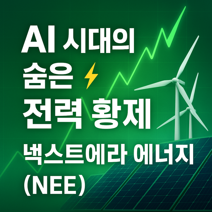 종목 이모저모 7. 넥스트에라 에너지 NextEra Energy (NEE) — AI 시대의 숨은 전력 황제 : 네이버 블로그