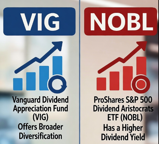 VIG vs. NOBL, 배당 ETF 비교 분석 : 네이버 블로그