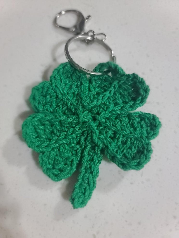 네잎클로버 키링 : 네이버 블로그