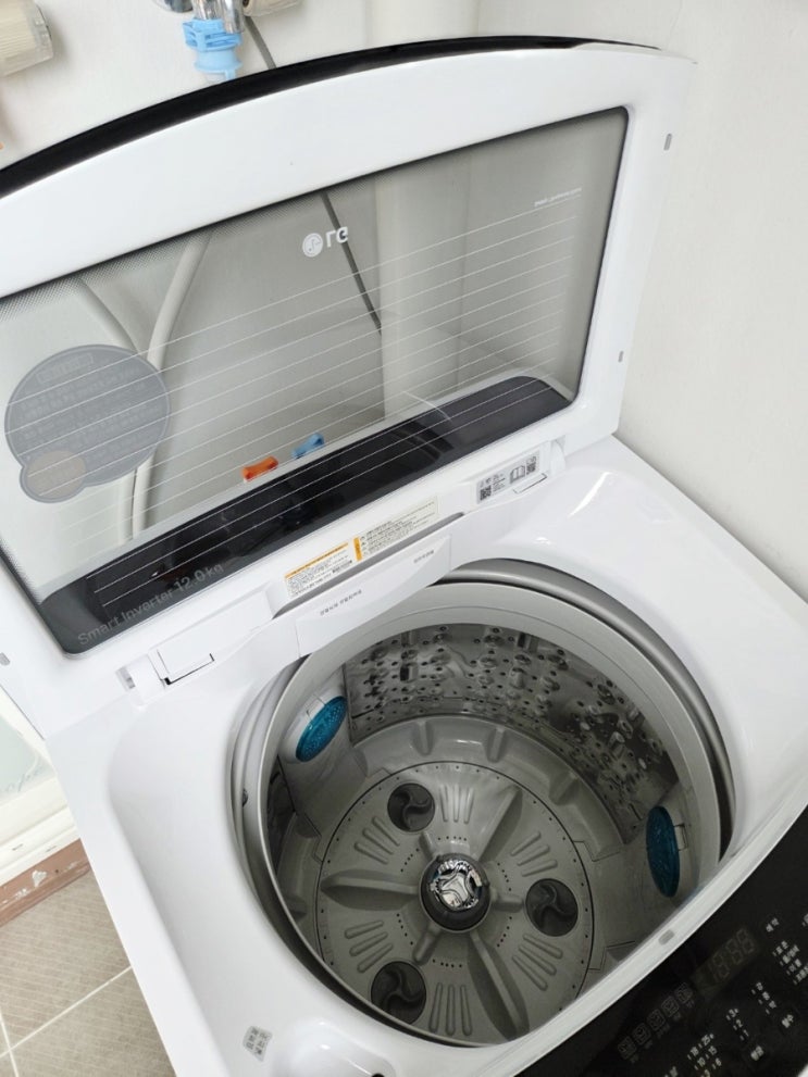 소형가족 통돌이 세탁기 조용한 저소음세탁기 LG전자 TR12WL 12kg : 네이버 블로그