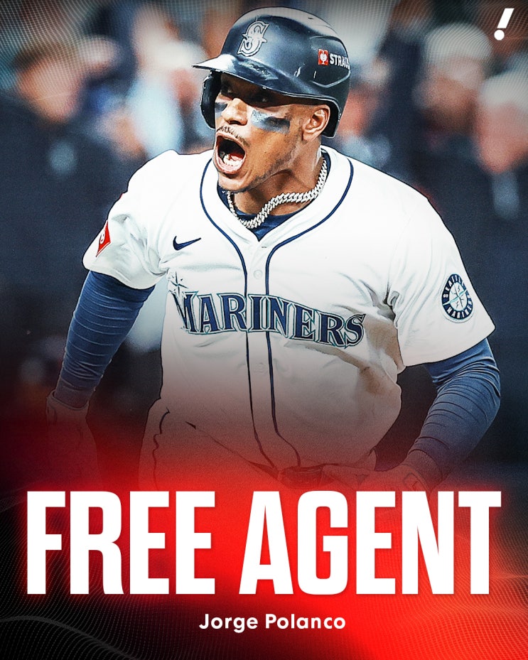 선수옵션을 거절하고 자유계약선수가 된 2루수 호르헤 폴랑코 (Jorge Polanco) : 네이버 블로그