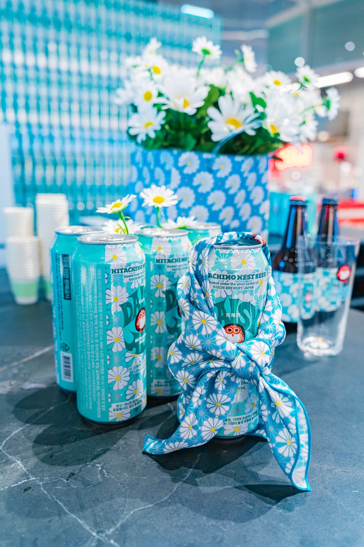 더현대 피마원하이볼 지드래곤맥주 히타치노네스트 데이지에일 팝업행사 후기 : 네이버 블로그