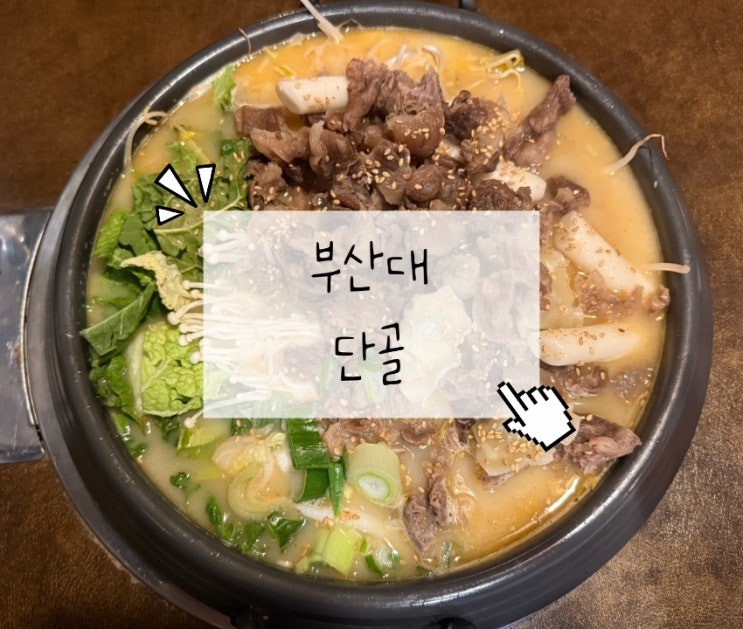 [부산대술집] 해장과 안주 둘다 되는 한우스지전골 ‘단골’ : 네이버 블로그