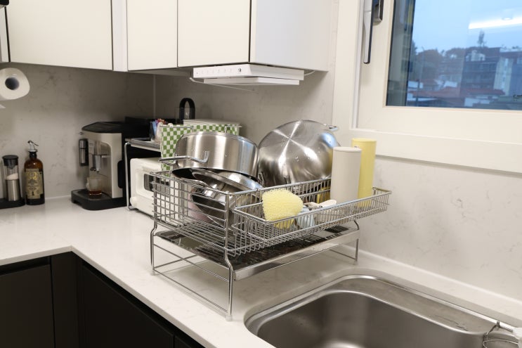 JBJ 루미너스식기건조대 304스테인리스 주방수납정리 필수템 : 네이버 블로그
