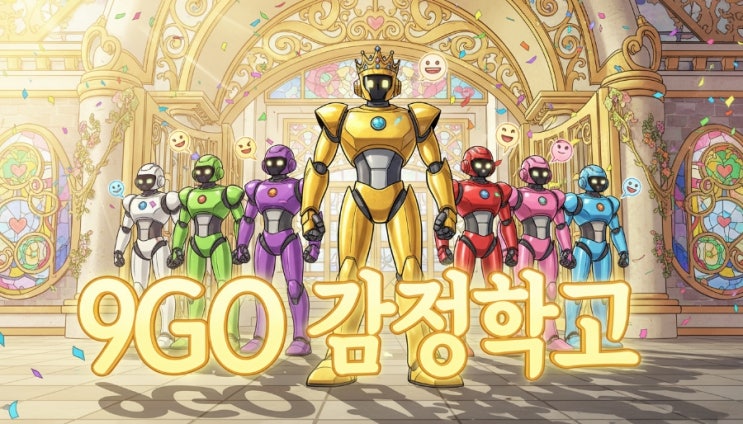 #[금행운] 9GO 우하하 감정로봇들 1화: 감정학교 첫날! 세계 최고 로봇들의 출발! : 네이버 블로그