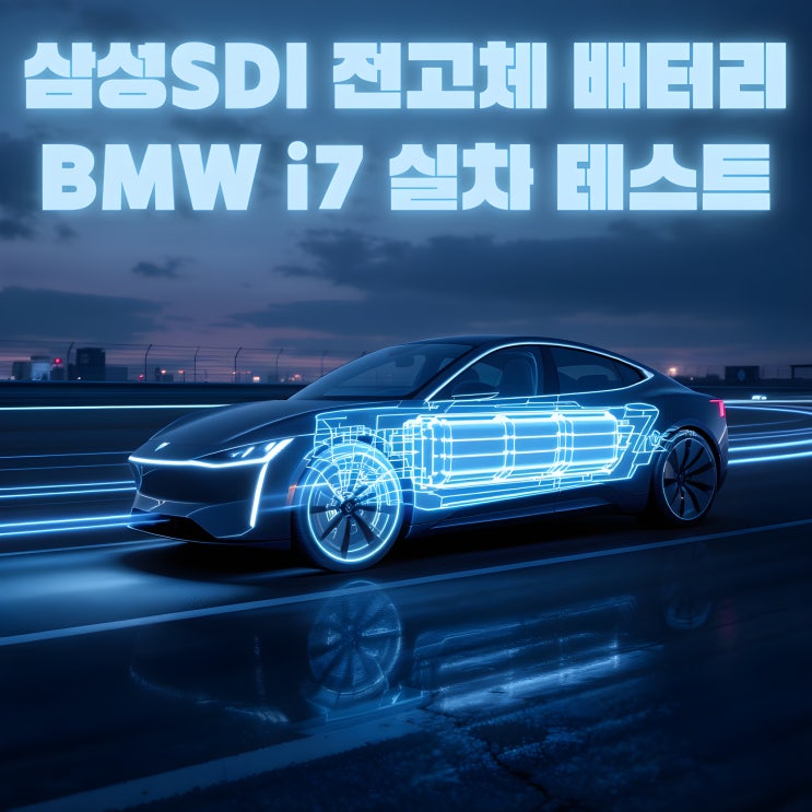 삼성SDI·BMW·솔리드 파워 전고체 배터리 공동 검증: 2027 양산·i7 실차 테스트 총정리 : 네이버 블로그