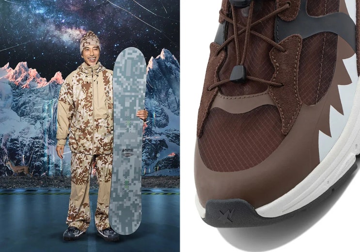 베이프 BAPE Shark STA / 겨울 컬렉션 / Kazuki Huraishi x BAPE Winter 2025 ...