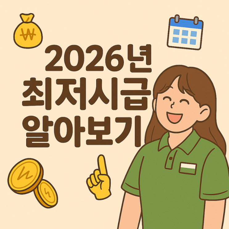 2026년 최저시급 인상? 월급실수령액 알아보기 : 네이버 블로그