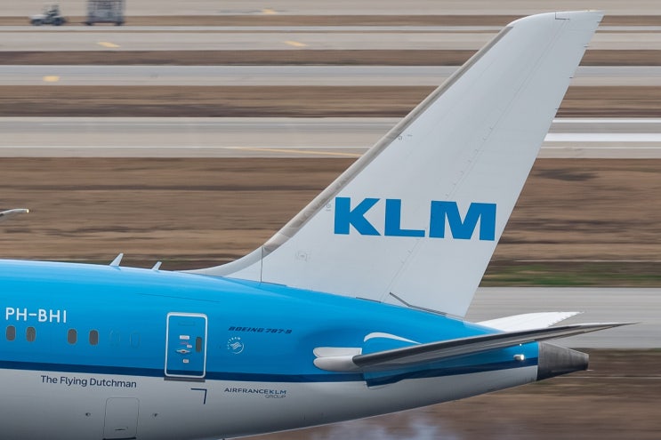 왕관이 빠져버린 KLM B787-9 : 네이버 블로그