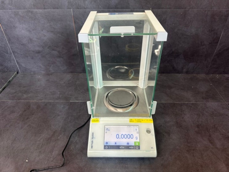중고 Mettler Toledo ML204T 전자 저울 220g/0.1mg (CE25) : 네이버 블로그