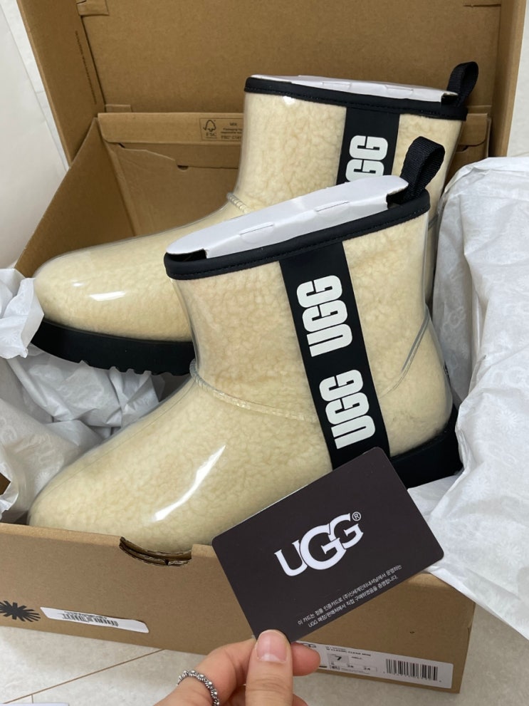 미국 어그 UGG 클래식 클리어 미니 내츄럴 부츠 정품 후기 : 네이버 블로그
