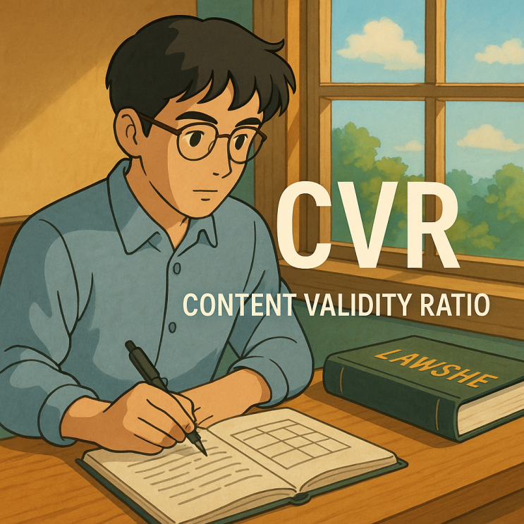 🎓 [논문 공부] CVR (내용타당도비율) 완벽 정리 — Lawshe의 전문가 타당도 검증법 : 네이버 블로그